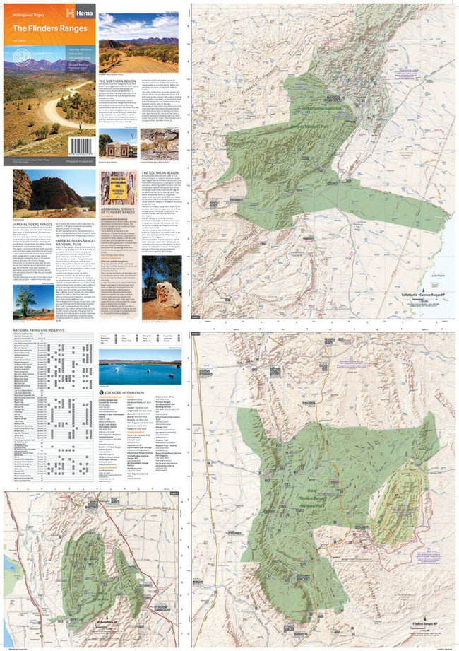 Flinders Ranges Map - A247 Gear