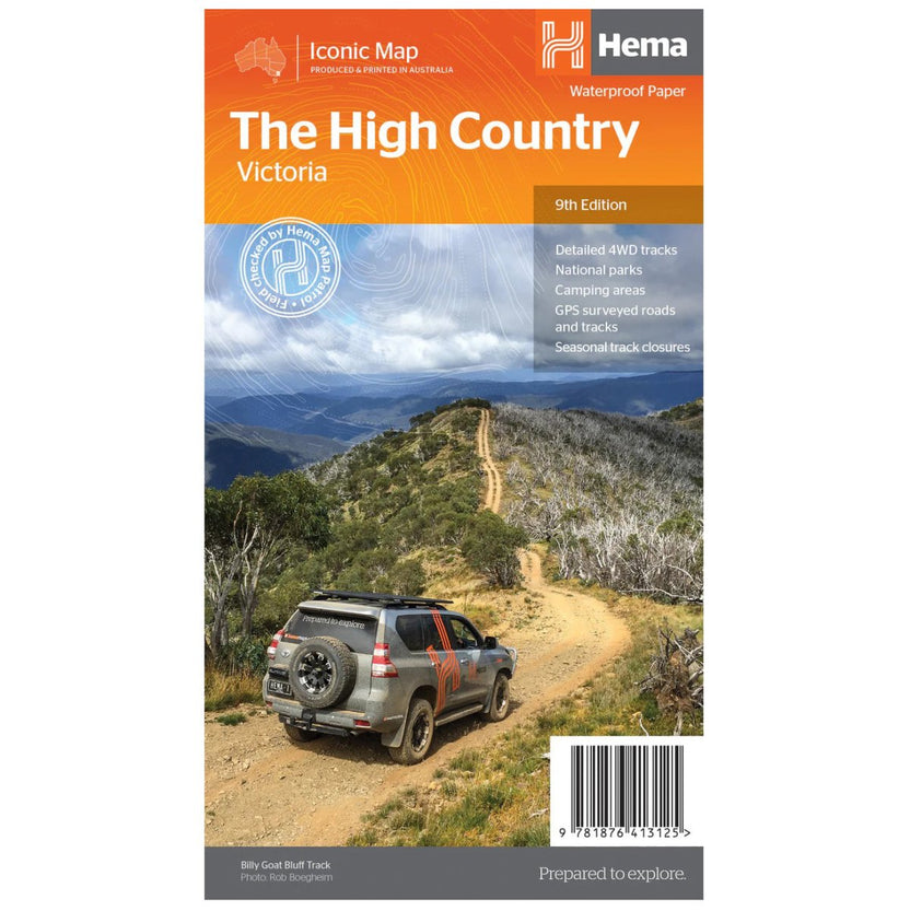 The Victorian High Country Map - A247 Gear